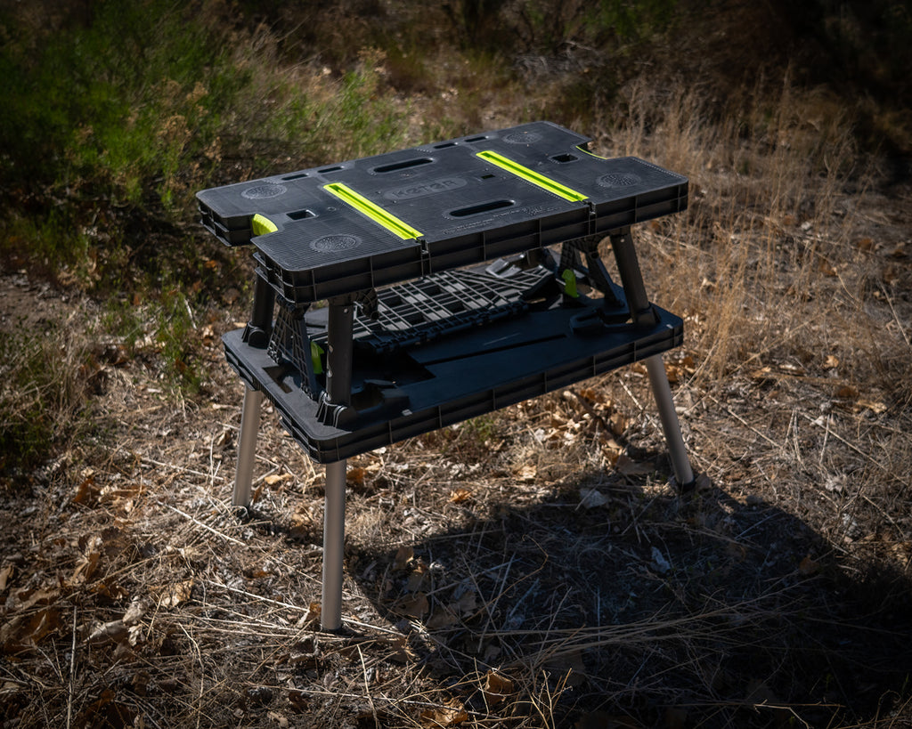 Keter Compact Portable Folding Workbench Table – TailgateNGo