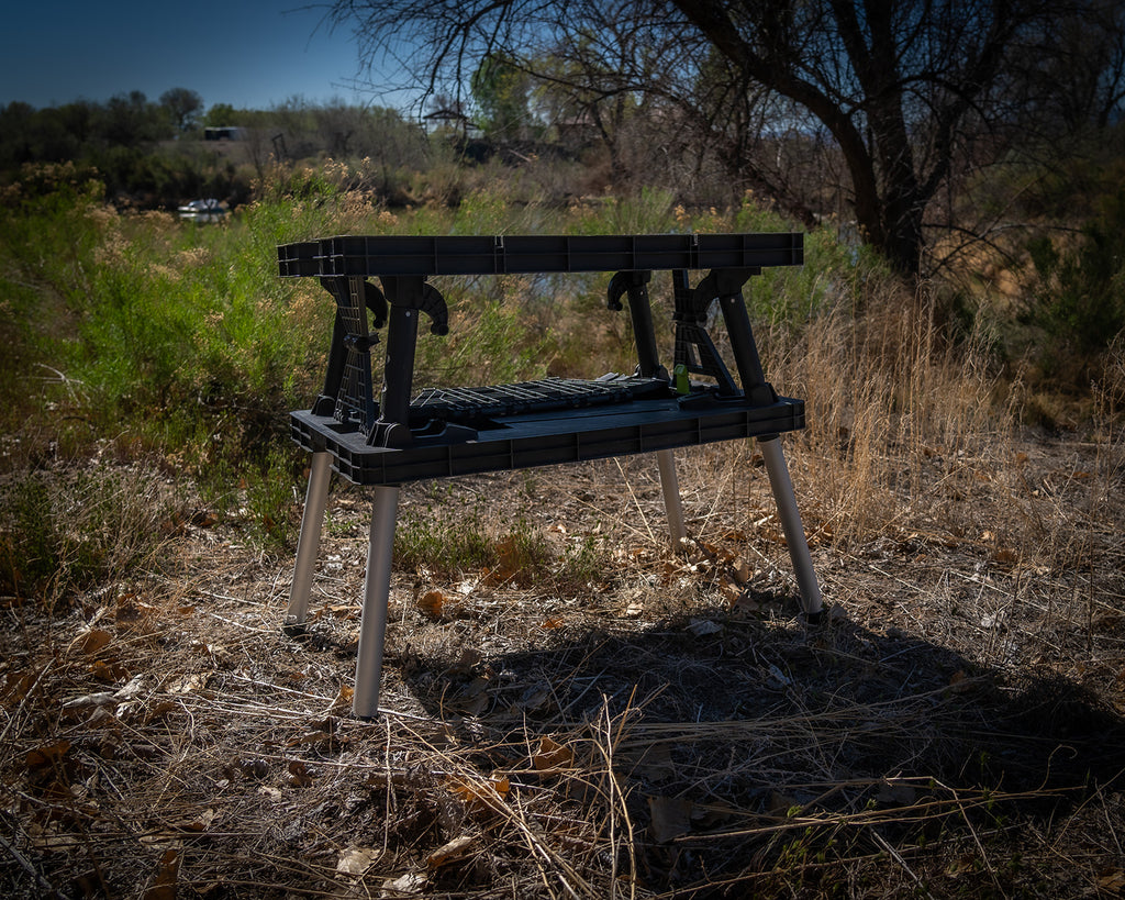 Keter Compact Portable Folding Workbench Table – TailgateNGo